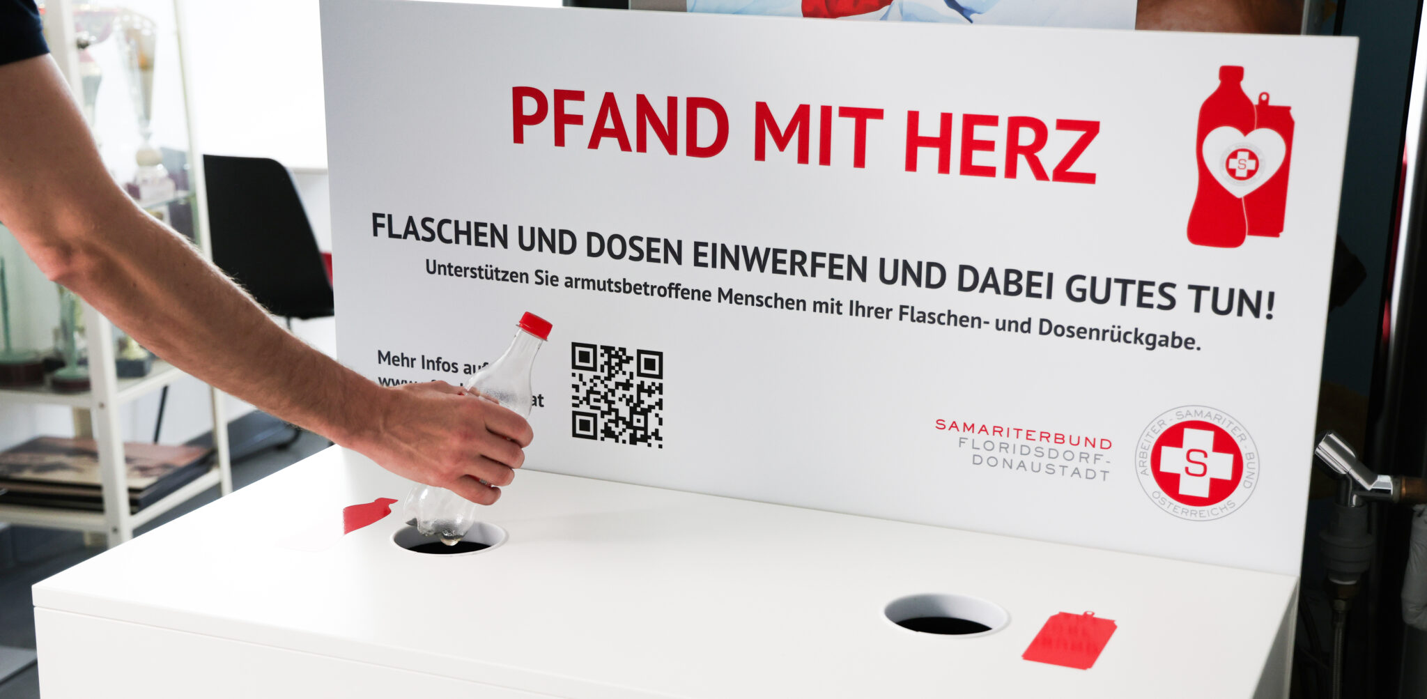 Pfand mit Herz - Samariterbund Floridsdorf-Donaustadt